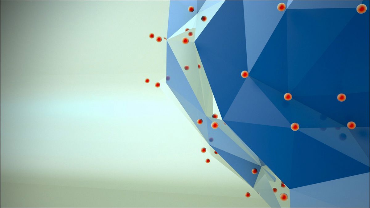 Organic Triangle 3D Animation | ANYmotion3D - We Love 3D